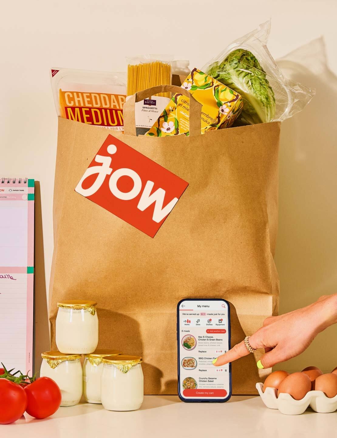 Jow - Your groceries in 1 minute
