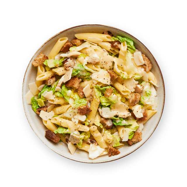 Jow - Recette : Salade de pâtes façon césar